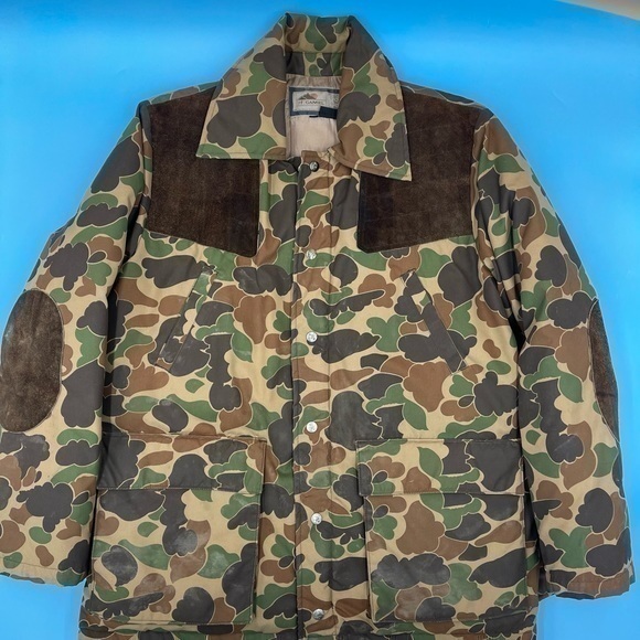 Camel | Jackets & Coats | Vintage Camel Goose Feather Camo ...